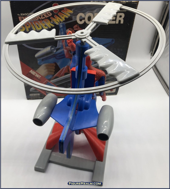 Spider-Man Copter (Energized) (Blue) - Marvel - Accessories - Remco ...