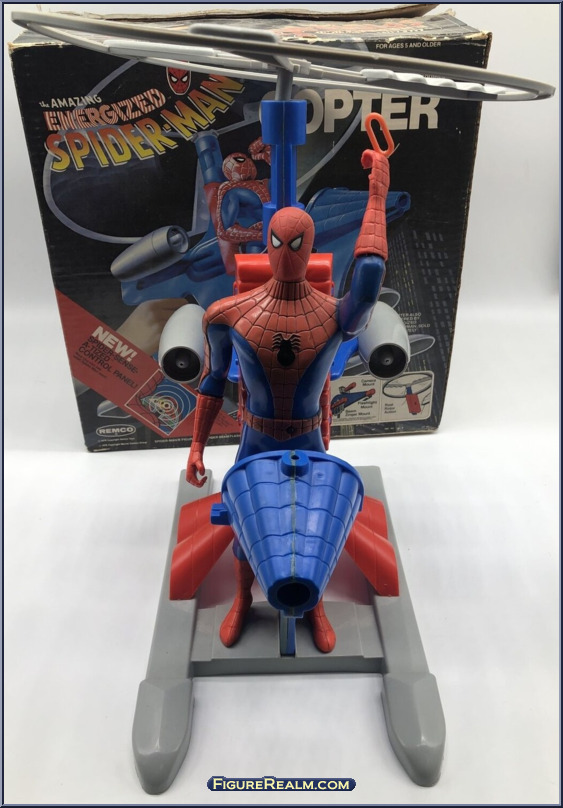 Spider-Man Copter (Energized) (Blue) - Marvel - Accessories - Remco ...
