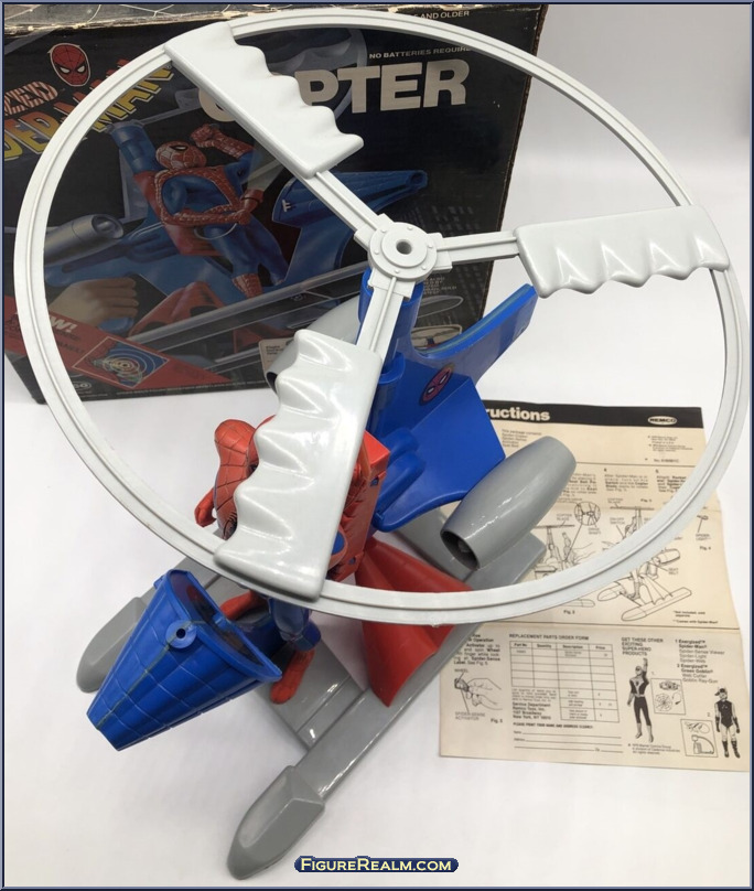 Spider-Man Copter (Energized) (Blue) - Marvel - Accessories - Remco ...