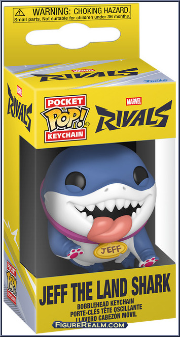 Jeff the Land Shark - Marvel Rivals - Pop! Pocket Keychains - Funko ...