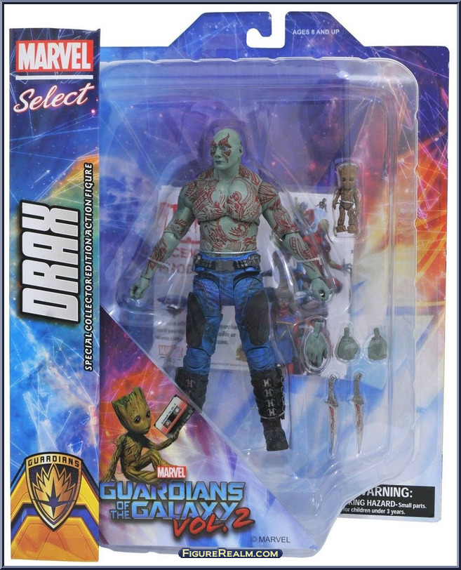 Drax - Marvel Select - Exclusives - Disney Store - Diamond Select Toys ...