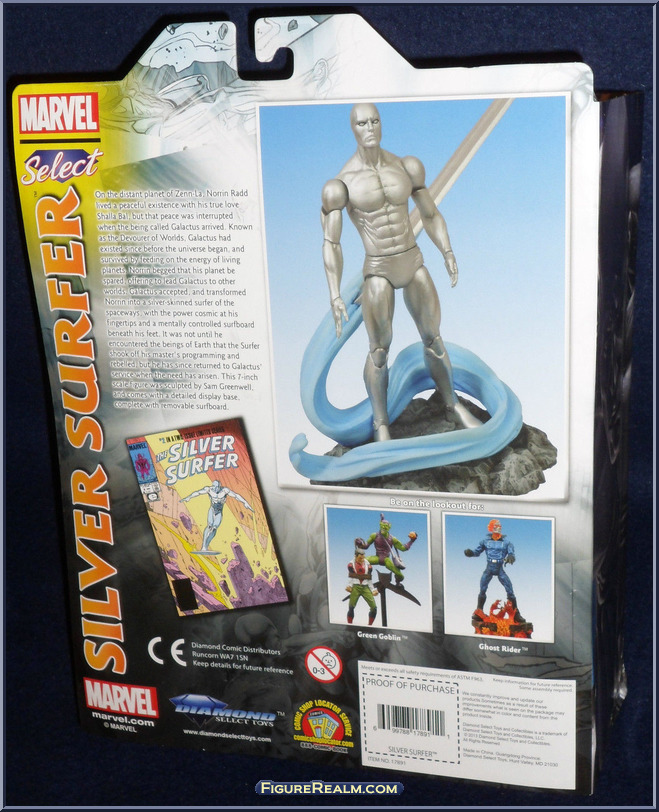 Silver Surfer - Marvel Select - Basic Series - Diamond Select Toys ...