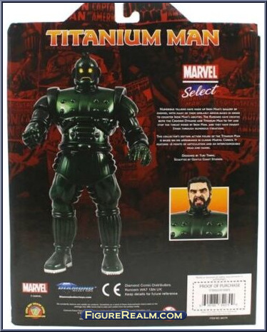 Titanium Man - Marvel Select - Basic Series - Diamond Select Toys ...