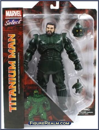 Titanium Man - Marvel Select - Basic Series - Diamond Select Toys ...