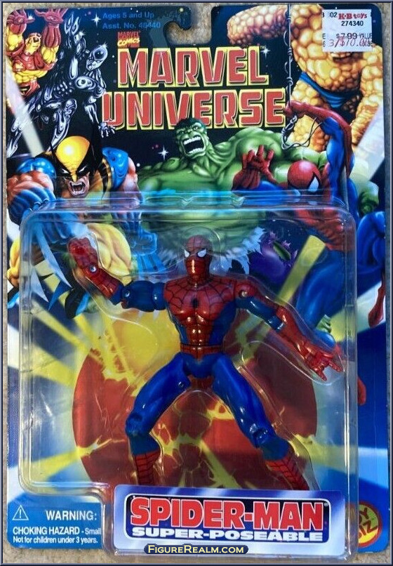 Spider-Man (Super-Poseable) - Marvel Universe - 5" Scale - Series 4 ...