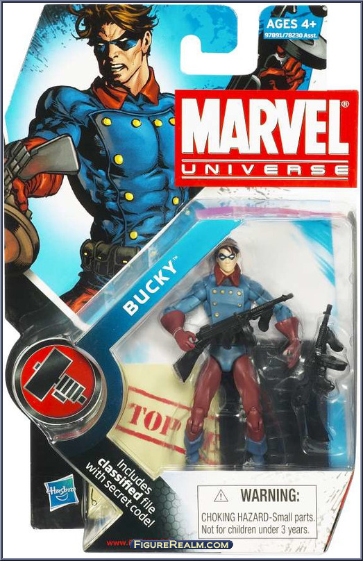 Bucky - Marvel Universe - Series 2 - HAMMER Files - Wave 7 - Hasbro ...