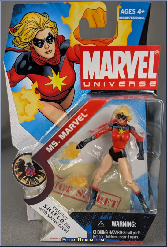 Ms. Marvel (Classic) - Marvel Universe - Series 1 - The Fury Files ...