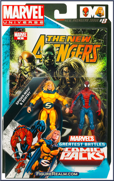 Sentry / Spider-Man - Marvel Universe - Comic Packs - Greatest Battles ...