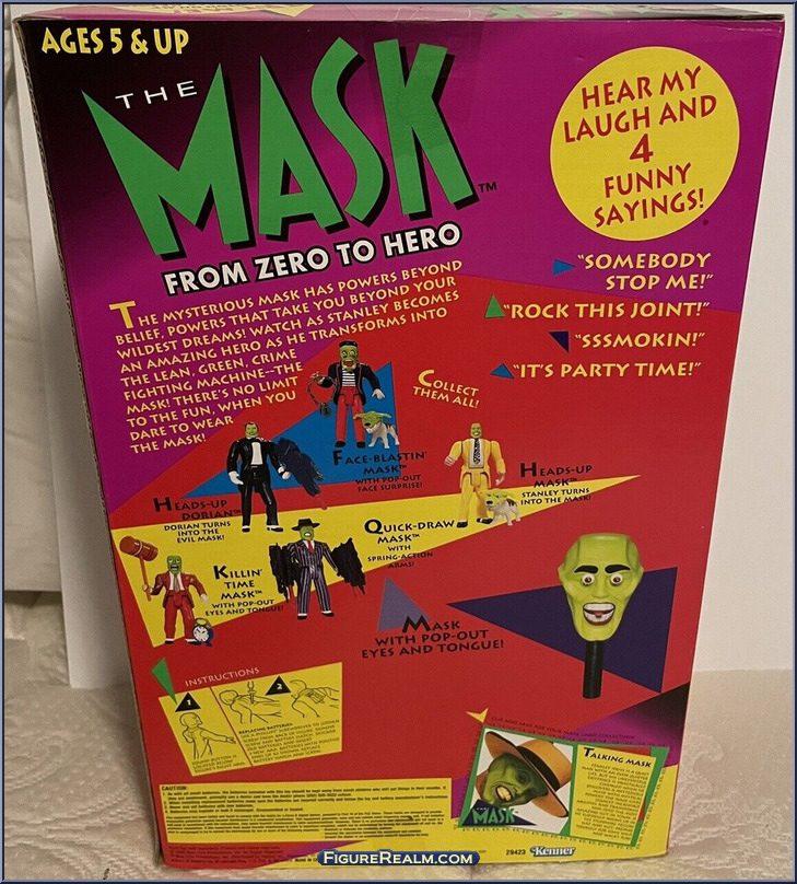 Mask - Mask - From Zero to Hero - Talking - Kenner Action Figure