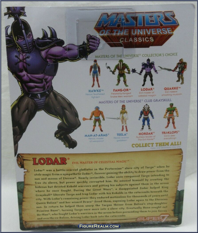 Lodar - Masters of the Universe - Classics - Basic Series - Mattel ...