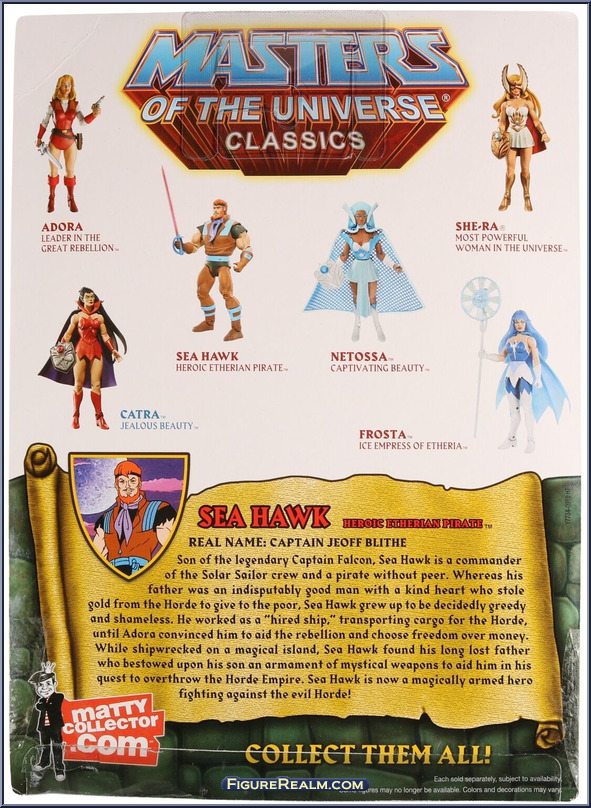 Sea Hawk - Masters of the Universe - Classics - Basic Series - Mattel ...