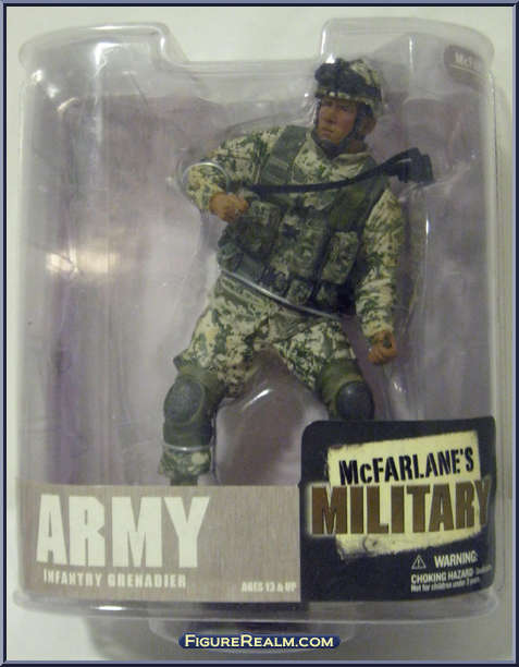 Army Infantry Grenadier (Black) - McFarlane's Military - Series 6 ...