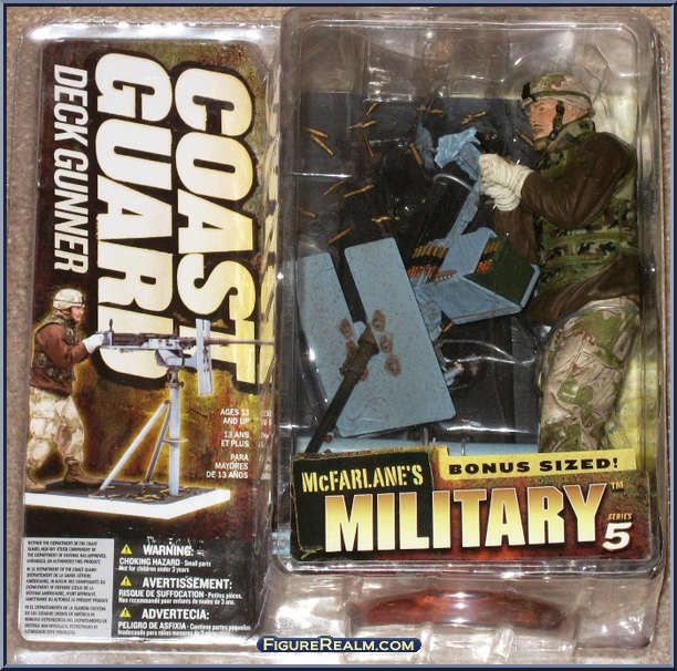 Coast Guard Deck Gunner - McFarlane's Military - Series 5 - McFarlane ...