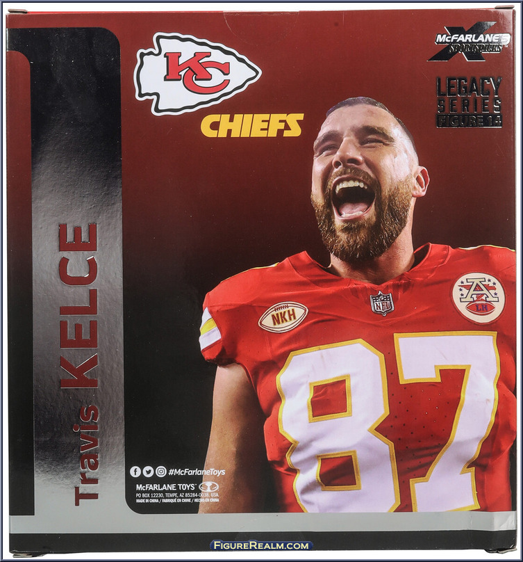 Travis Kelce (Kansas City Chiefs) (Red Jersey) - McFarlane's Sports ...