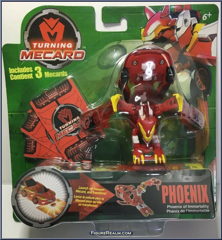 Phoenix - Mecard - Turning - Mattel Action Figure