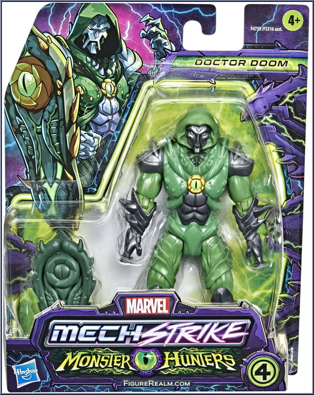 Doctor Doom - Mech Strike - Monster Hunters - Hasbro Action Figure