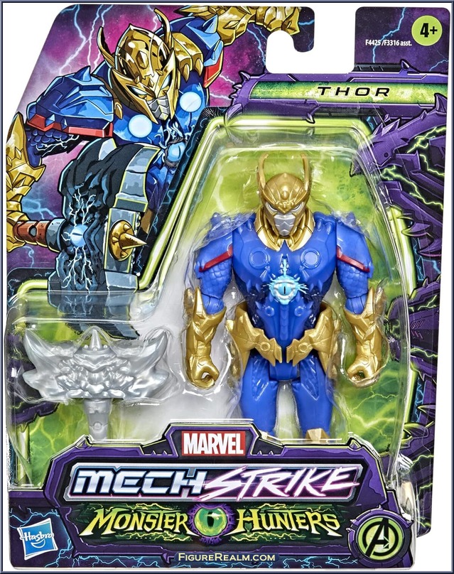 Thor - Mech Strike - Monster Hunters - Hasbro Action Figure