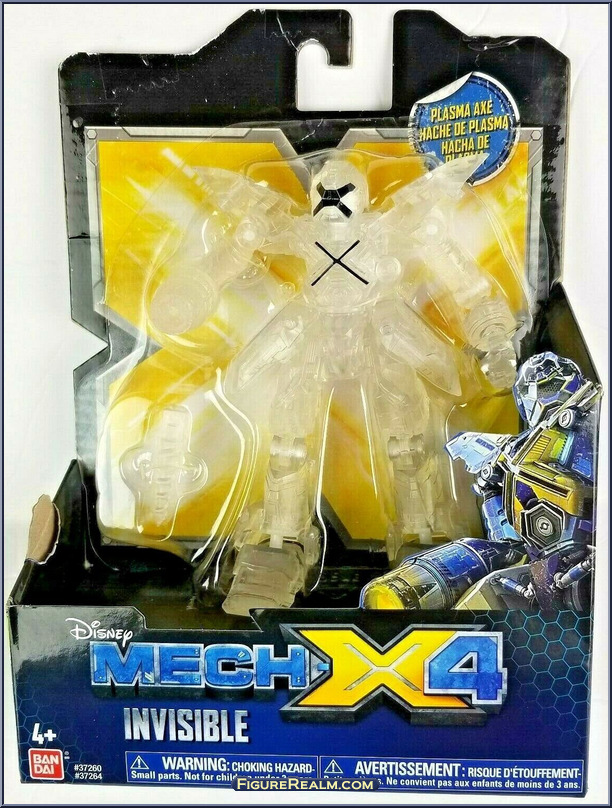 Invisible - Mech-X4 - Basic Series - Bandai Action Figure