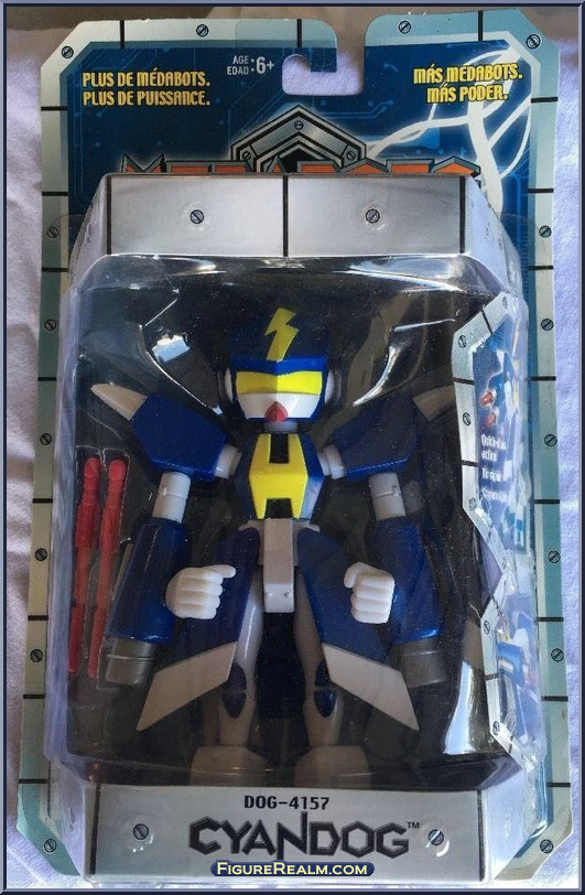 Cyandog - Medabots - Dual Mode - Hasbro Action Figure