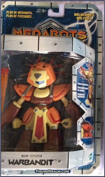 Warbandit - Medabots - Dual Mode - Hasbro Action Figure