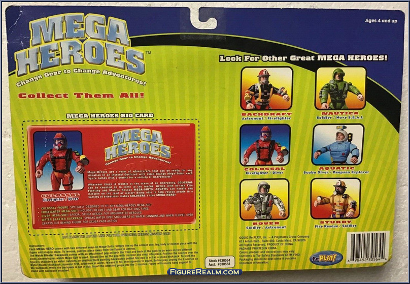 Colossal (Firefighter / Diver) - Mega Heroes - Basic Series - Re:Play ...