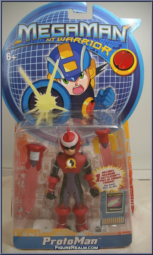 ProtoMan - MegaMan NT Warrior - 5" Scale - Mattel Action Figure