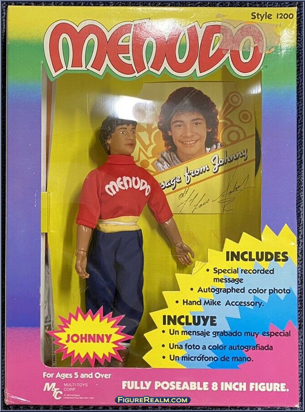 Johnny (Red Shirt) - Menudo - Basic Series - Multi-Toys Action Figure