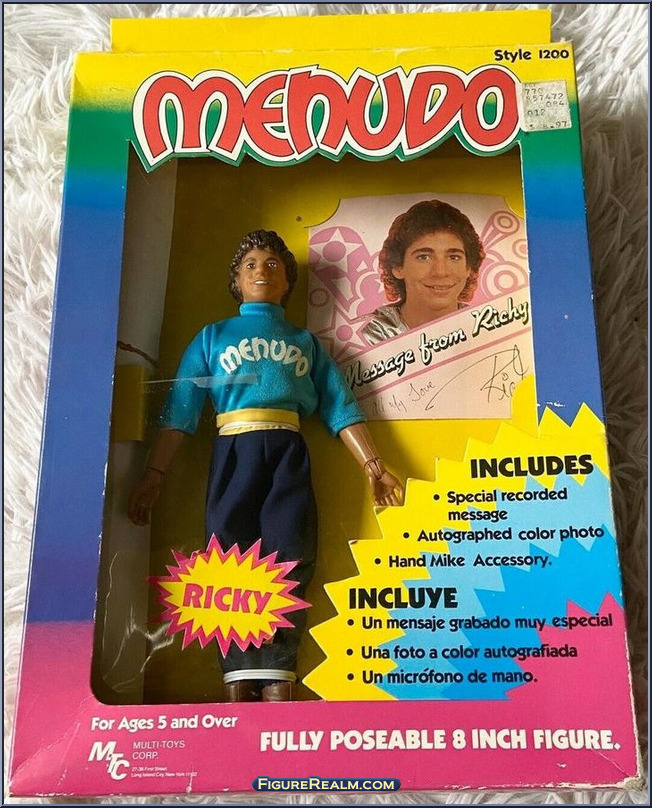 Ricky (Blue Shirt) - Menudo - Basic Series - Multi-Toys Action Figure