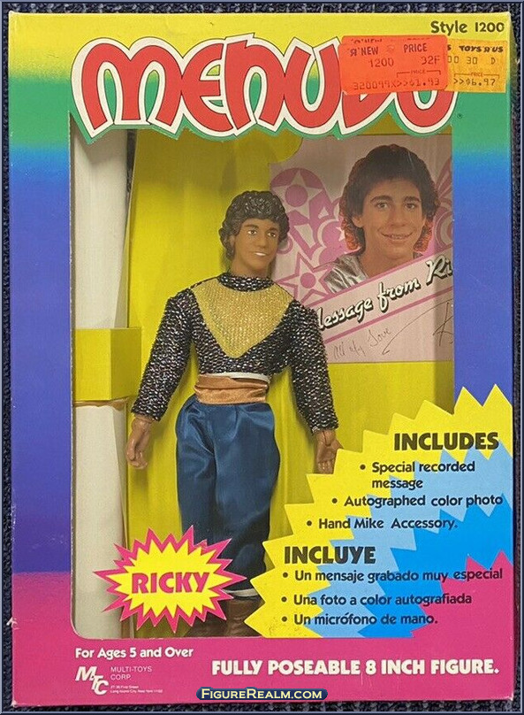 Ricky (Sparkle Shirt) - Menudo - Basic Series - Multi-Toys Action Figure