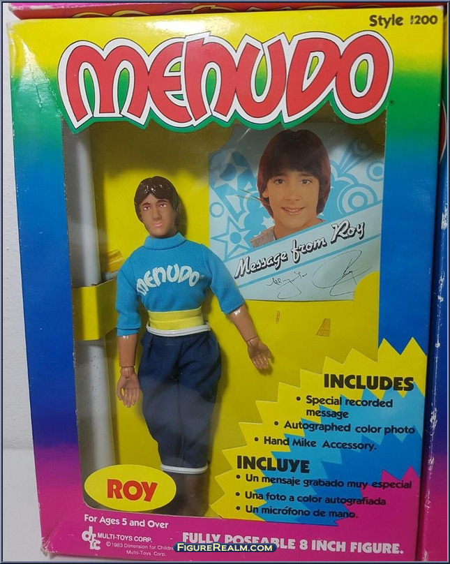 Roy (Blue Shirt) - Menudo - Basic Series - Multi-Toys Action Figure