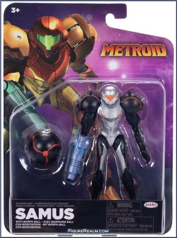 Samus (with Morphball) (Phazon Suit) - Metroid - Basic Series - Jakks ...