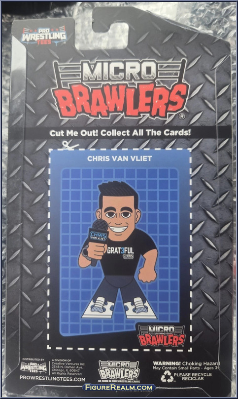 Chris Van Vliet - Micro Brawlers - Basic Series - ProWrestlingTees ...