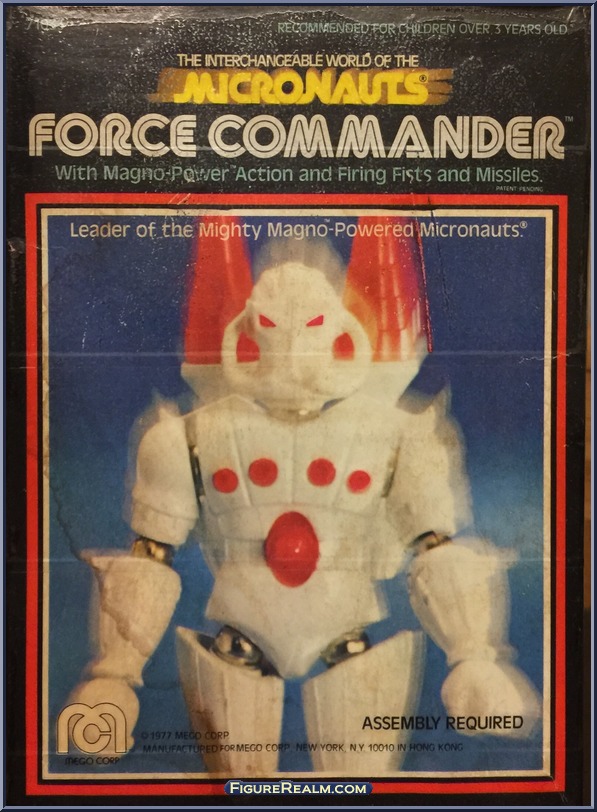 Force Commander - Micronauts - Series 2 - Mego Action Figure