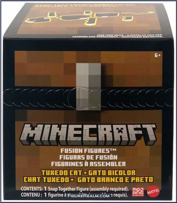 Tuxedo Cat - Minecraft - Fusion Figures - Mattel Action Figure