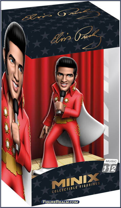 Elvis Presley (Red Suit) - Minix - Elvis Presley - Minix Action Figure