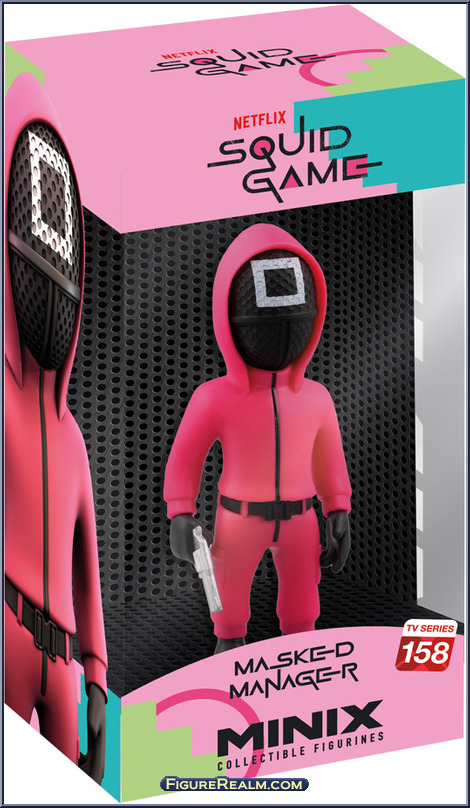 Masked Manager (Square) - Minix - Squid Game - Minix Action Figure