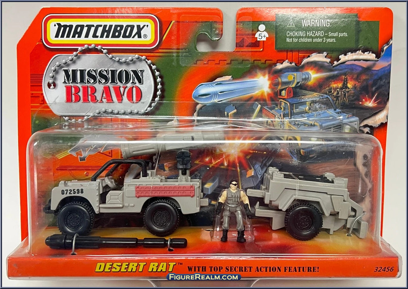 Desert Rat - Mission Bravo - Basic Series - Matchbox Action Figure