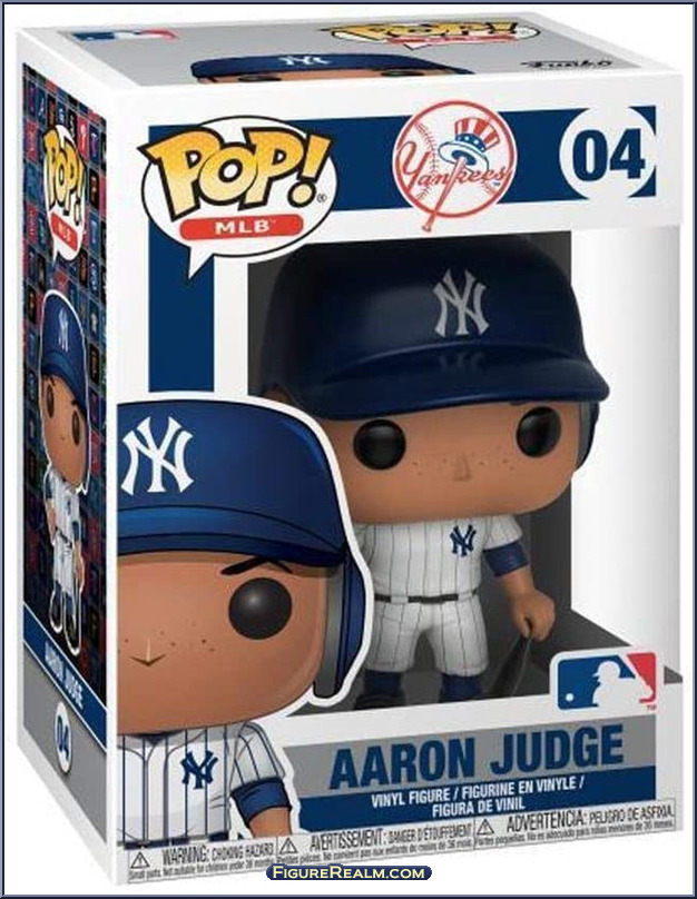 Aaron Judge (New York Yankees) (Pinstripes) - MLB - Pop! Vinyl Figures ...
