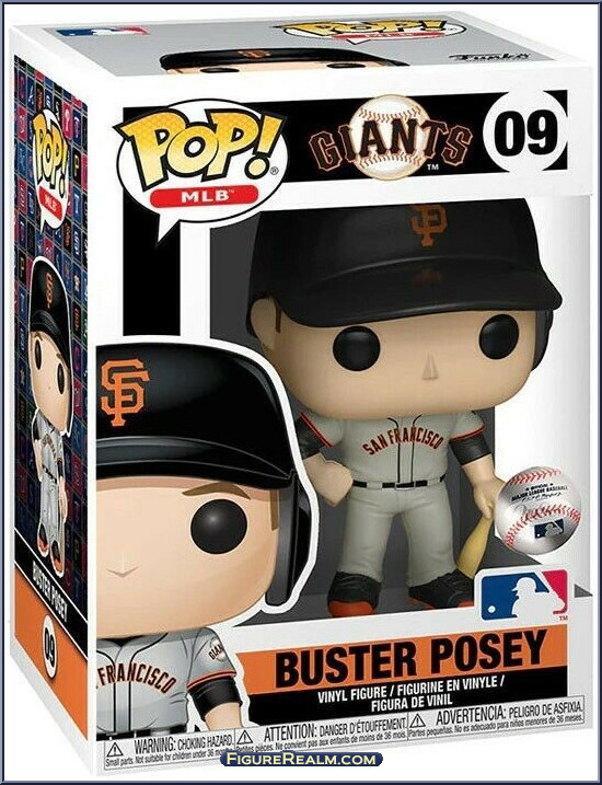 Buster Posey (San Francisco Giants) (Gray) - MLB - Pop! Vinyl Figures ...