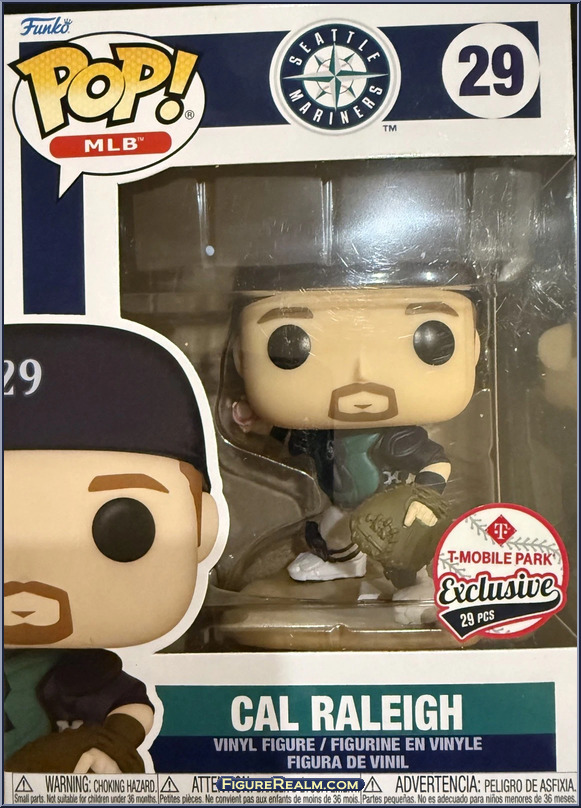 Cal Raleigh (Seattle Mariners) (Navy Jersey) - MLB - Pop! Vinyl Figures ...