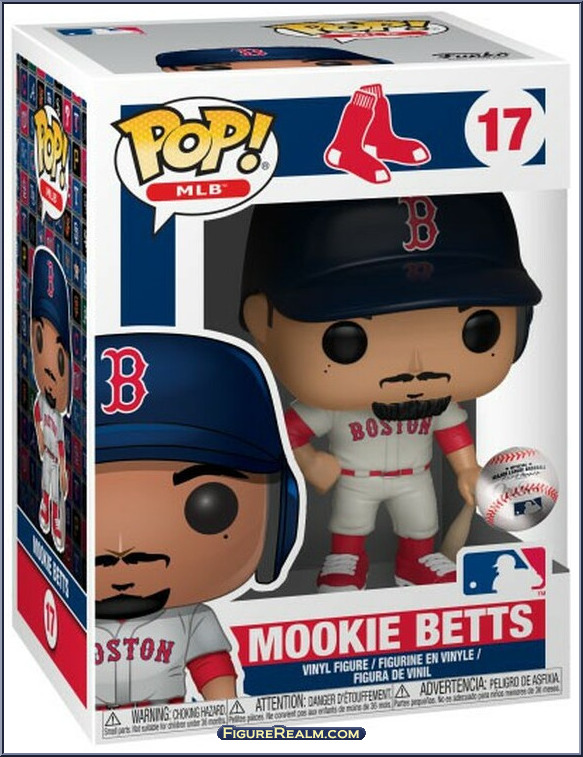 Mookie Betts (Boston Red Sox) (Gray) - MLB - Pop! Vinyl Figures - Funko ...