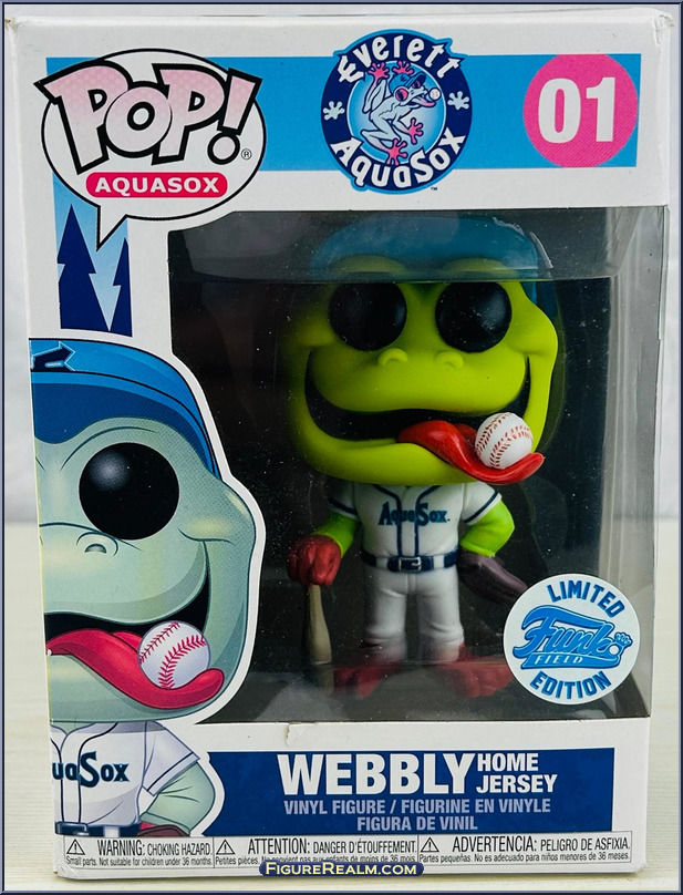 Webbly (Everett Aquasox) (Home Jersey) (White Jersey) - MLB - Pop ...