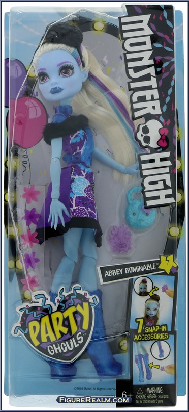 Abbey Bominable - Monster High - Party Ghouls - Mattel Action Figure