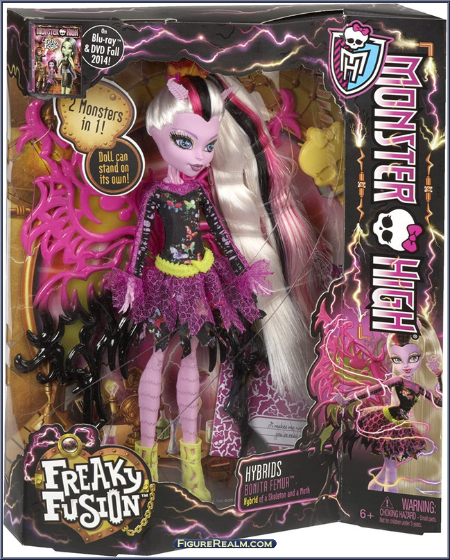Bonita Femur (Hybrids) - Monster High - Freaky Fusion - Mattel Action ...