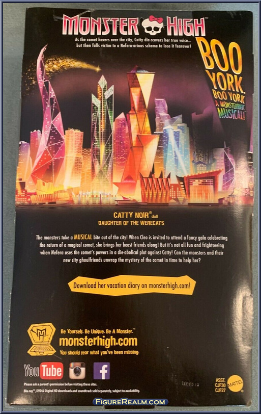 Catty Noir (City Schemes) - Monster High - Boo York, Boo York - Mattel ...