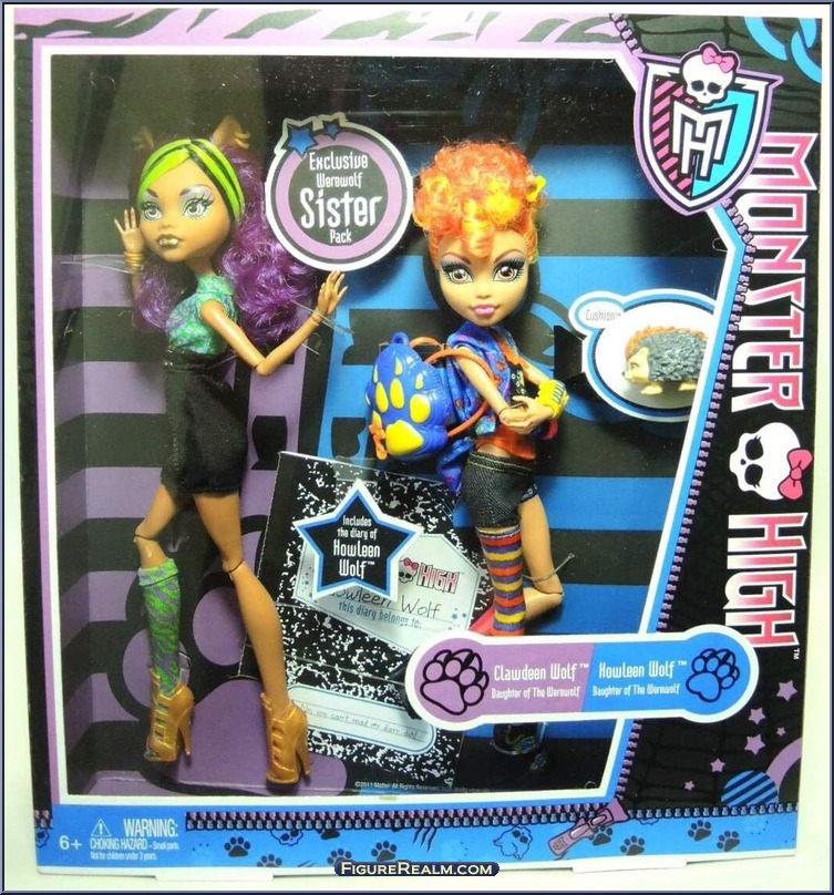 Clawdeen Wolf / Howleen Wolf - Monster High - Campus Stroll - Mattel ...