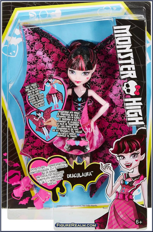 Draculaura (Ghoul to Bat) (Verson 1) - Monster High - Transforming ...