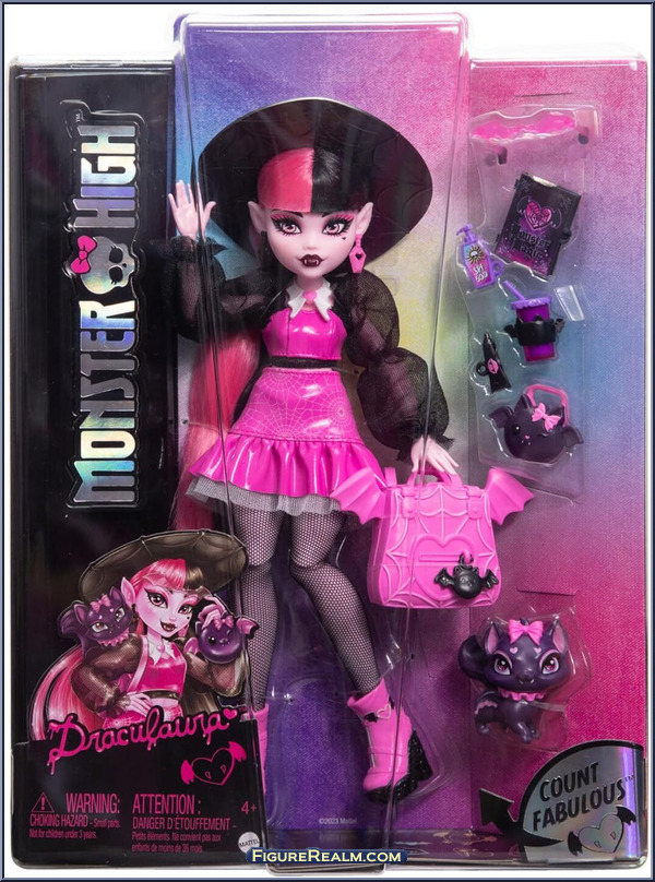 Draculaura - Monster High - Basic Series 2 (G3) - Mattel Action Figure