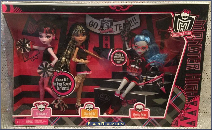 Fearleading 3-Pack #1 - Monster High - Go Monster High Team!!! - Mattel ...