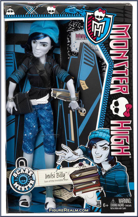 Invisi Billy - Monster High - New Scaremester - Mattel Action Figure